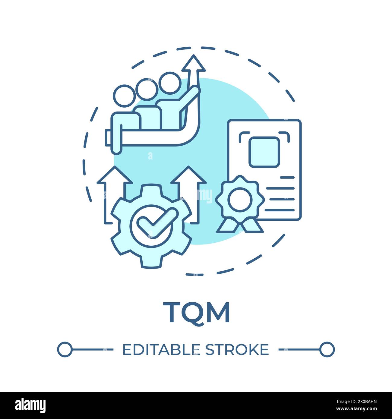 TQM soft blue concept icon Stock Vector Image & Art - Alamy TQM soft blue concept icon Stock Vector Image & Art - Alamy