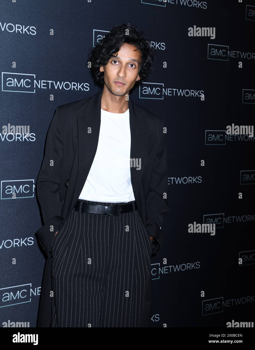 April 10, 2024, New York, New York, USA: Assad Zaman attends the AMC ...