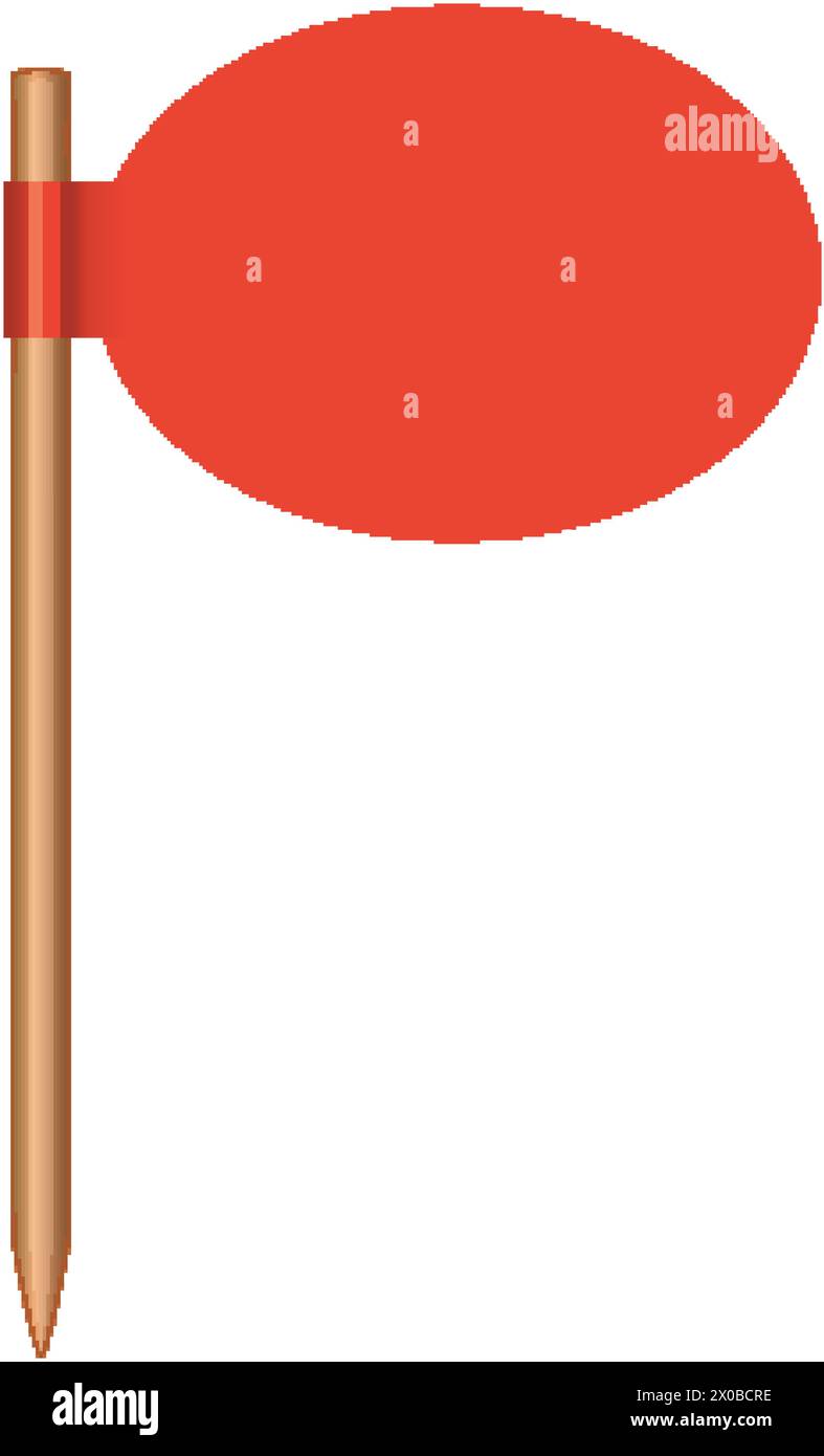 Vector illustration of a red circular sign Stock Vector Image & Art - Alamy