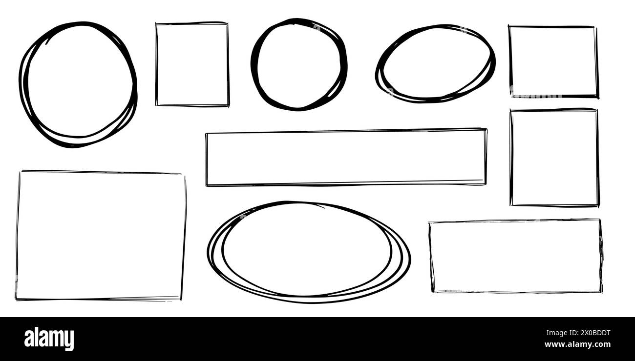 Rectangle frame cadre, edge grunge border, text box textured isolated ...