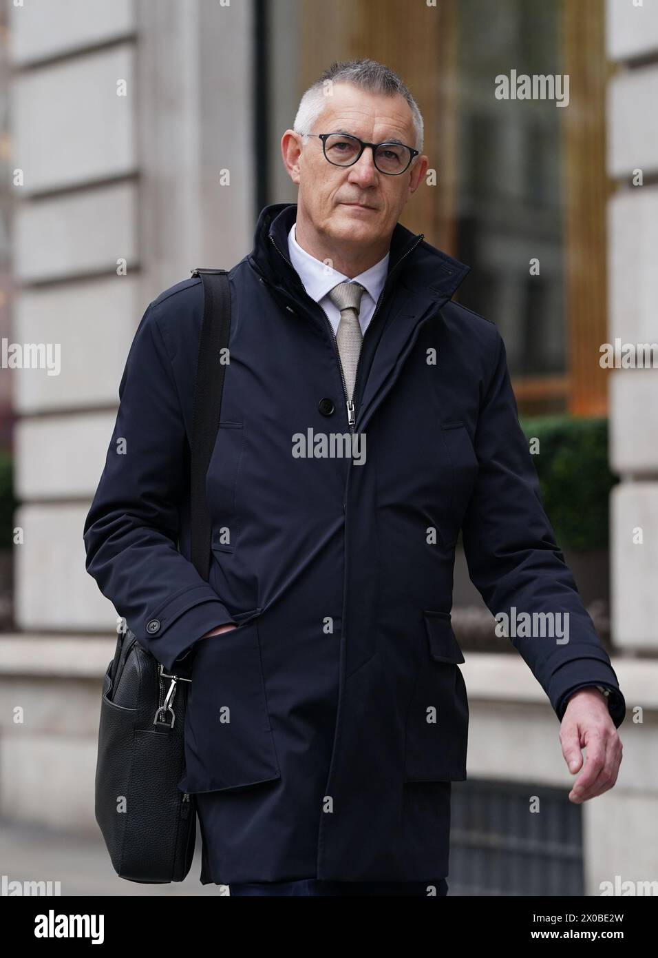 Former managing director of Post Office Ltd David Smith, arrives to ...
