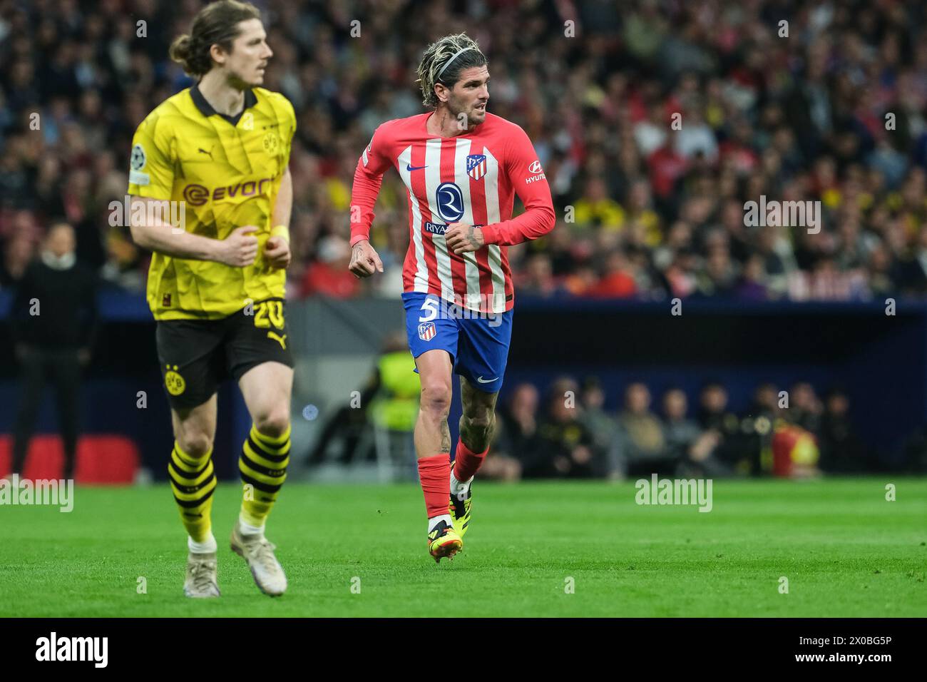 Rodrigo De Paul of Atletico de Madrid during the UEFA Champions League ...