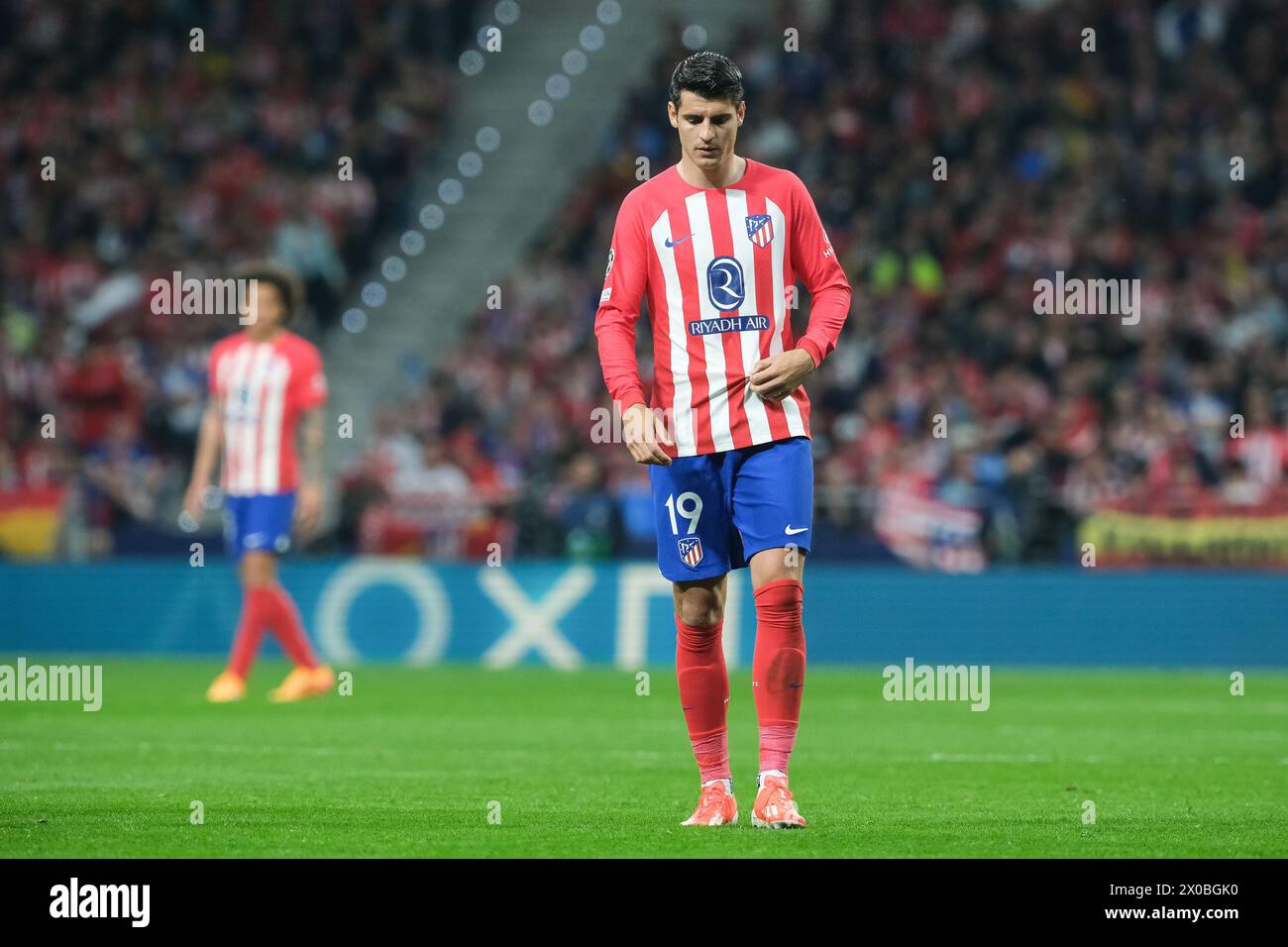 Alvaro Morata of Atletico de Madrid during the UEFA Champions League ...