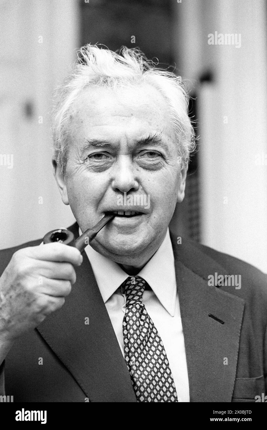 File photo dated 11/03/81 of former prime minister Harold Wilson ...