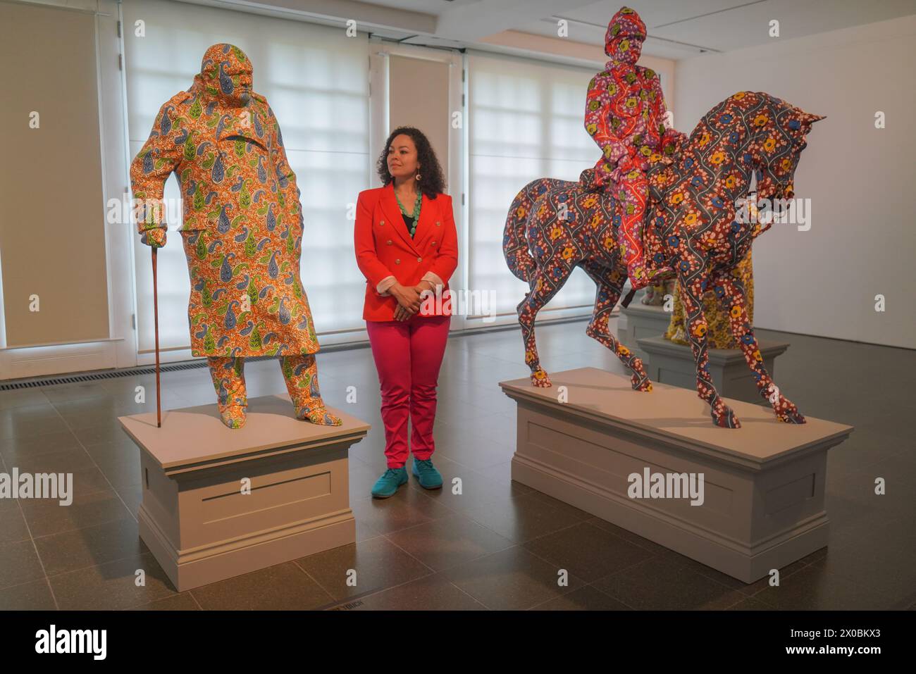 London 11 April 2024 . Yinka Shonibare:Decolonized Structures, 2022 ...