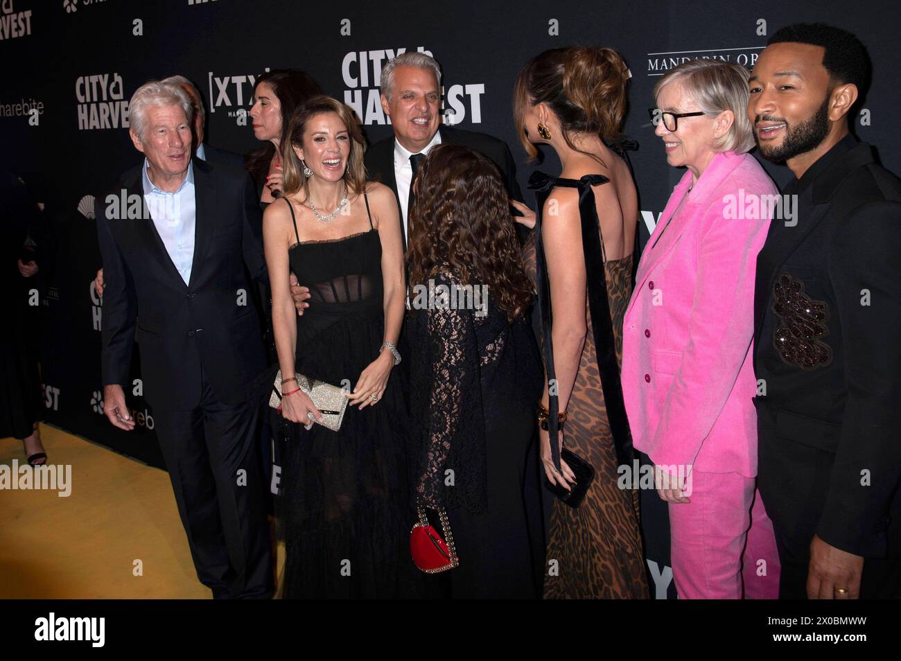 Richard Gere, Sandra Ripert, Alejandra Gere, Eric Ripert, Chrissy ...