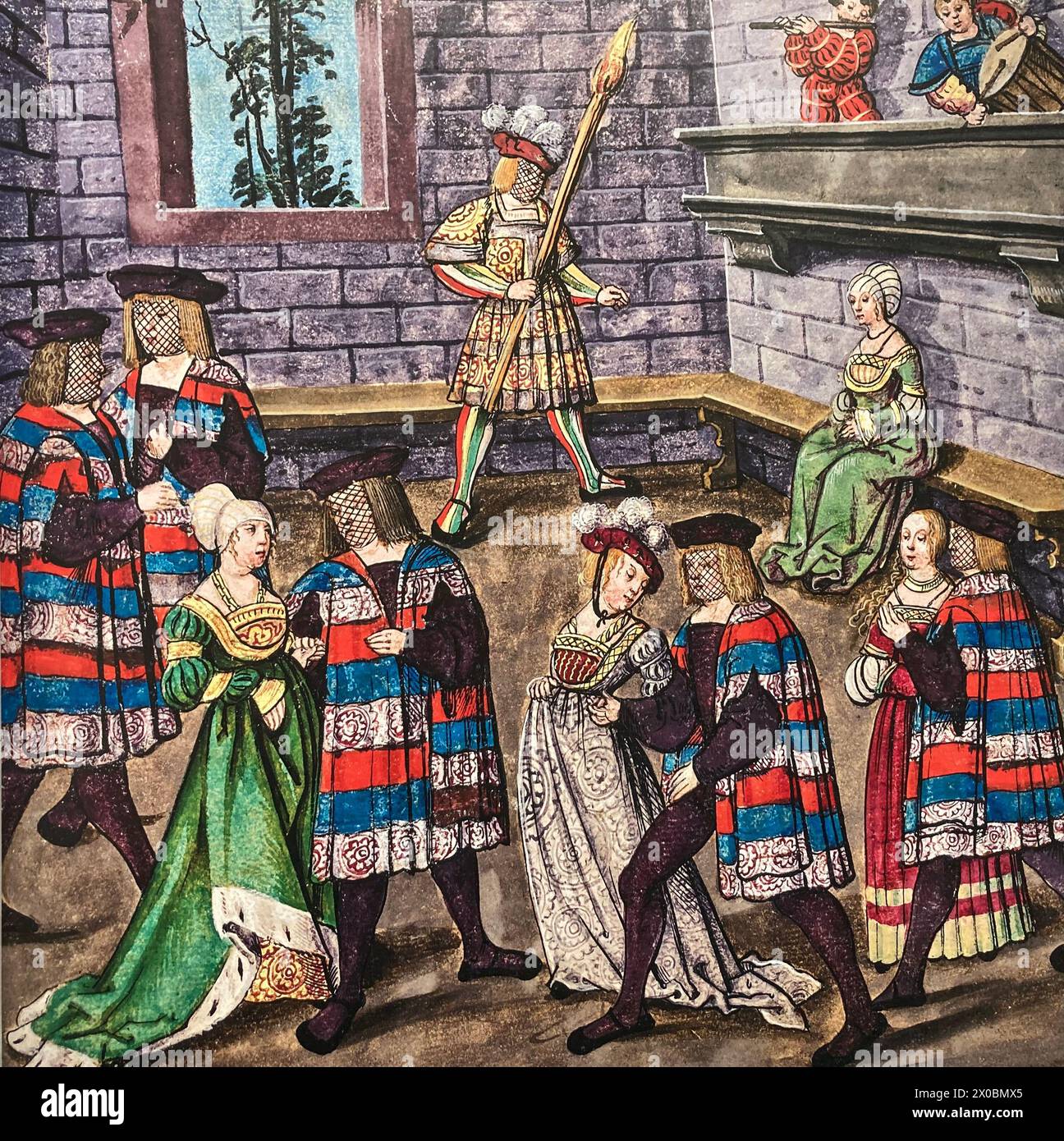 The Freydal tournament book is an early 16th century illuminated ...