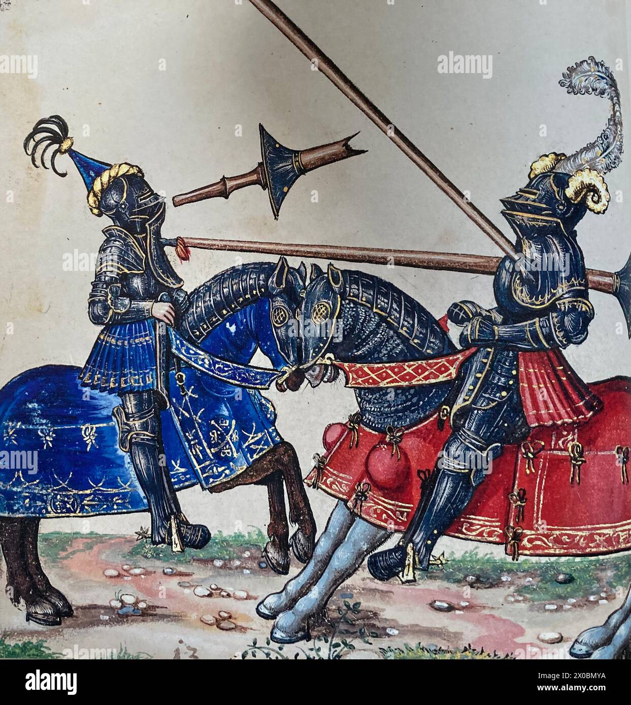 The Freydal tournament book is an early 16th century illuminated ...