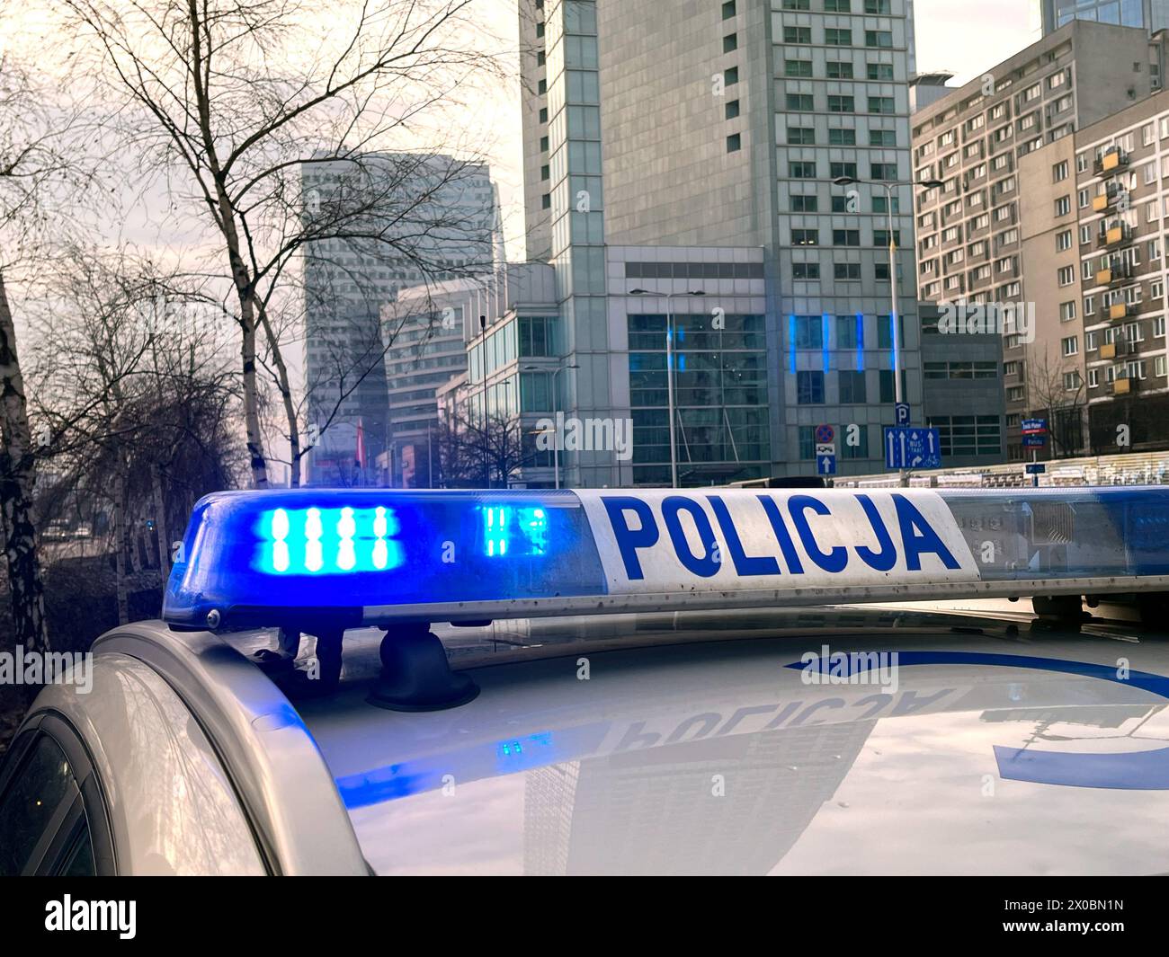 Policja polish police car hi-res stock photography and images - Alamy