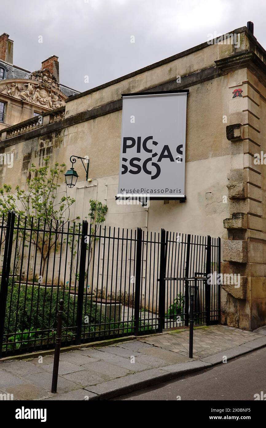 Musée Picasso Paris, France Stock Photo - Alamy