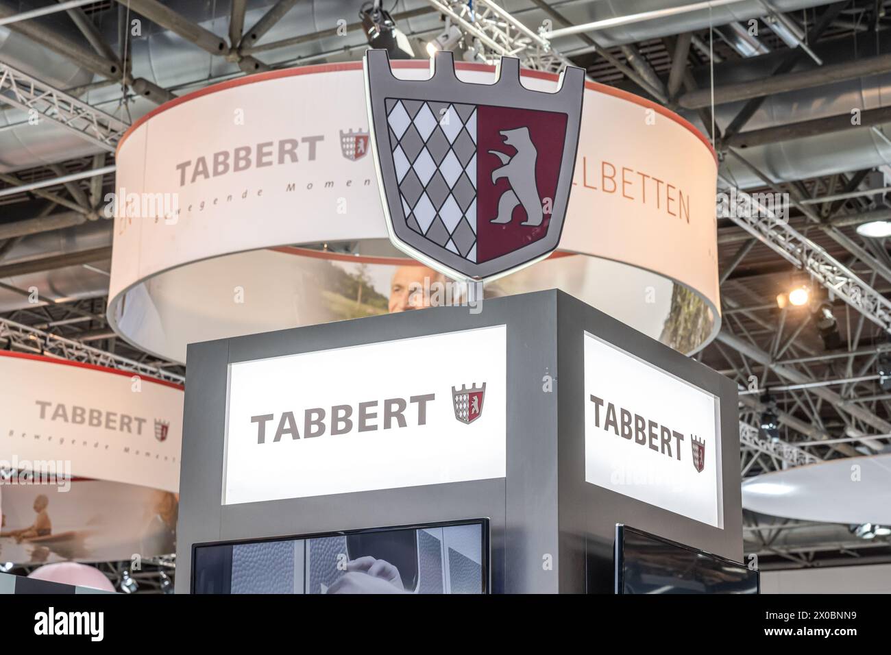 Duesseldorf Germany 01.09.2019 Logo of the caravan camping manufacturer ...