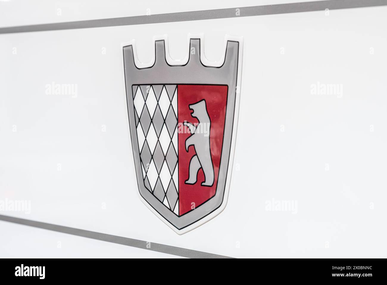 Duesseldorf Germany 01.09.2019 Logo of the caravan camping manufacturer ...