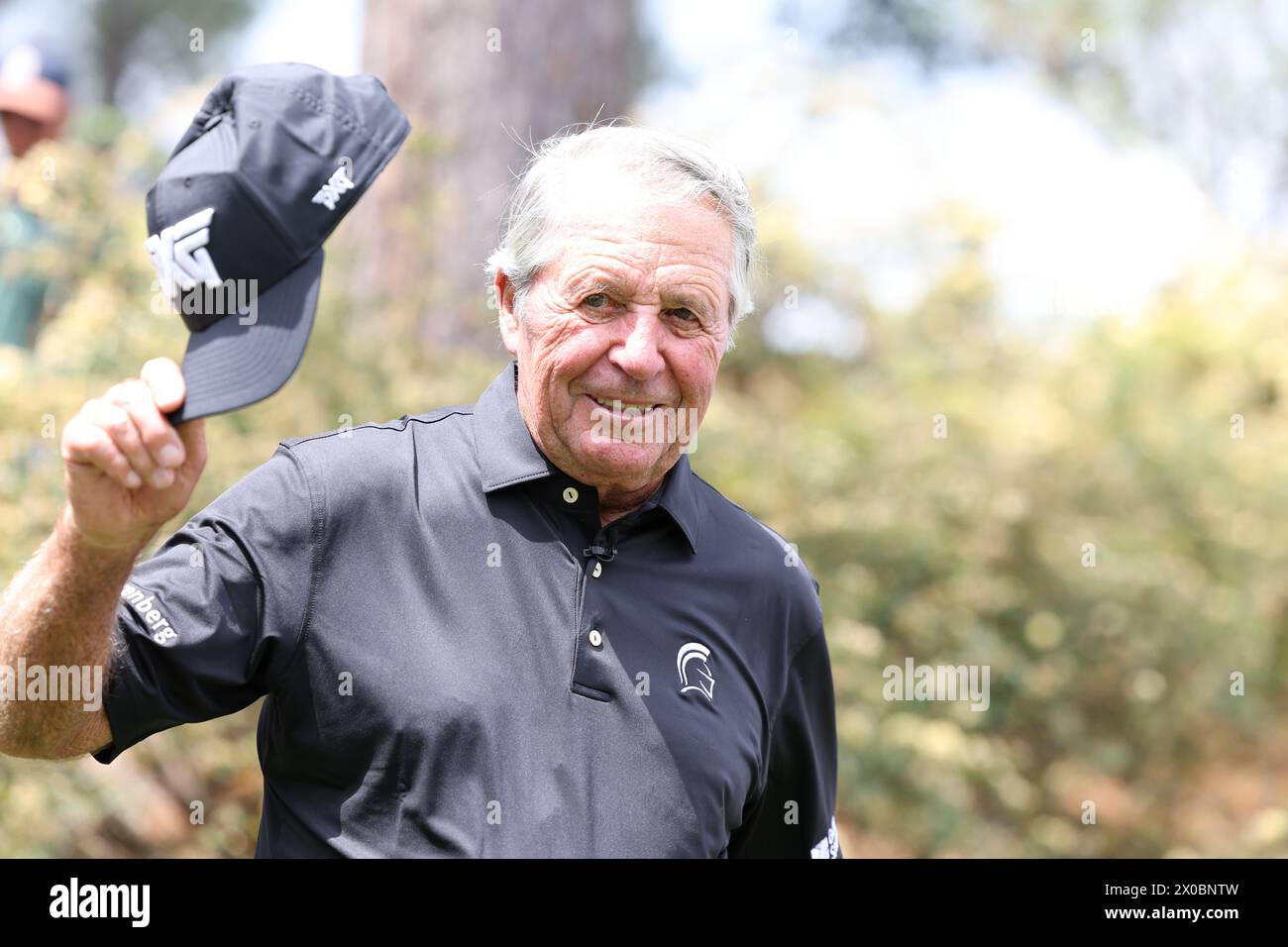 South Africa's Gary Player during the par 3 contest of the 2024 Masters ...