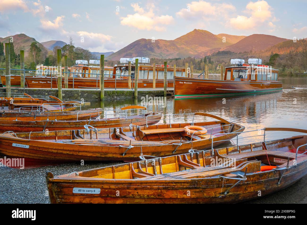 Keswick, UK. 10th Apr, 2024. UK Weather. Keswick, Lake District ...