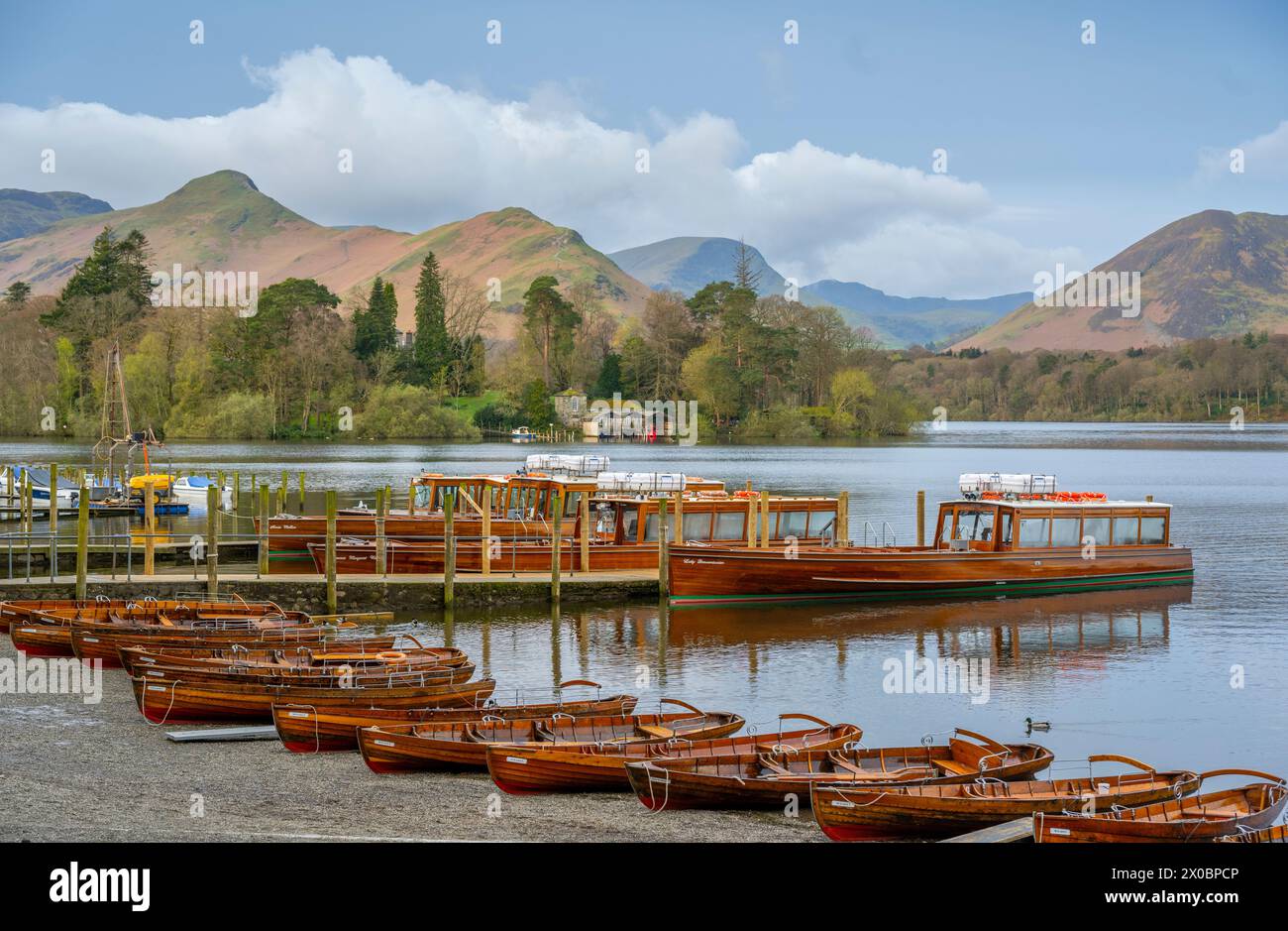Keswick, UK. 10th Apr, 2024. UK Weather. Keswick, Lake District ...