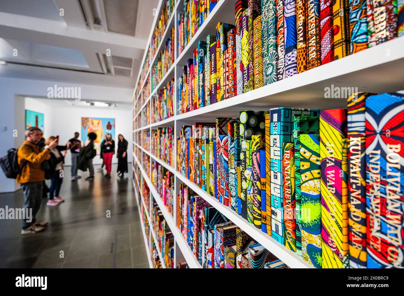 London, UK. 11th Apr, 2024. The War Library, 2024 - Yinka Shonibare ...