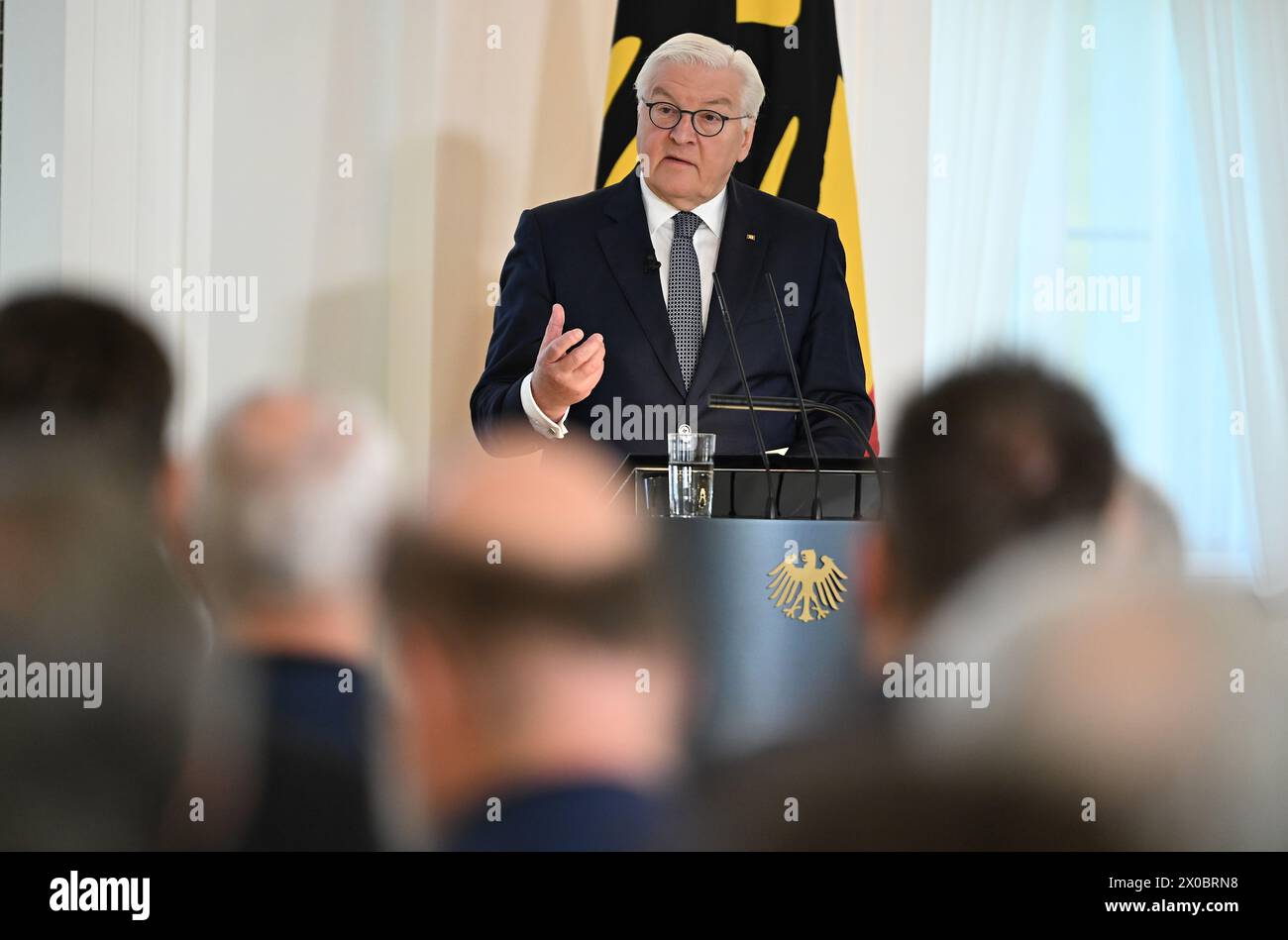 Berlin, Germany. 11th Apr, 2024. Federal President Frank-Walter ...