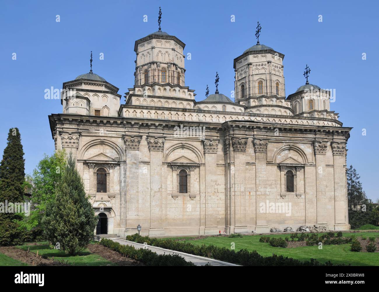Golia Monastery, Iasi, Romania Stock Photo - Alamy