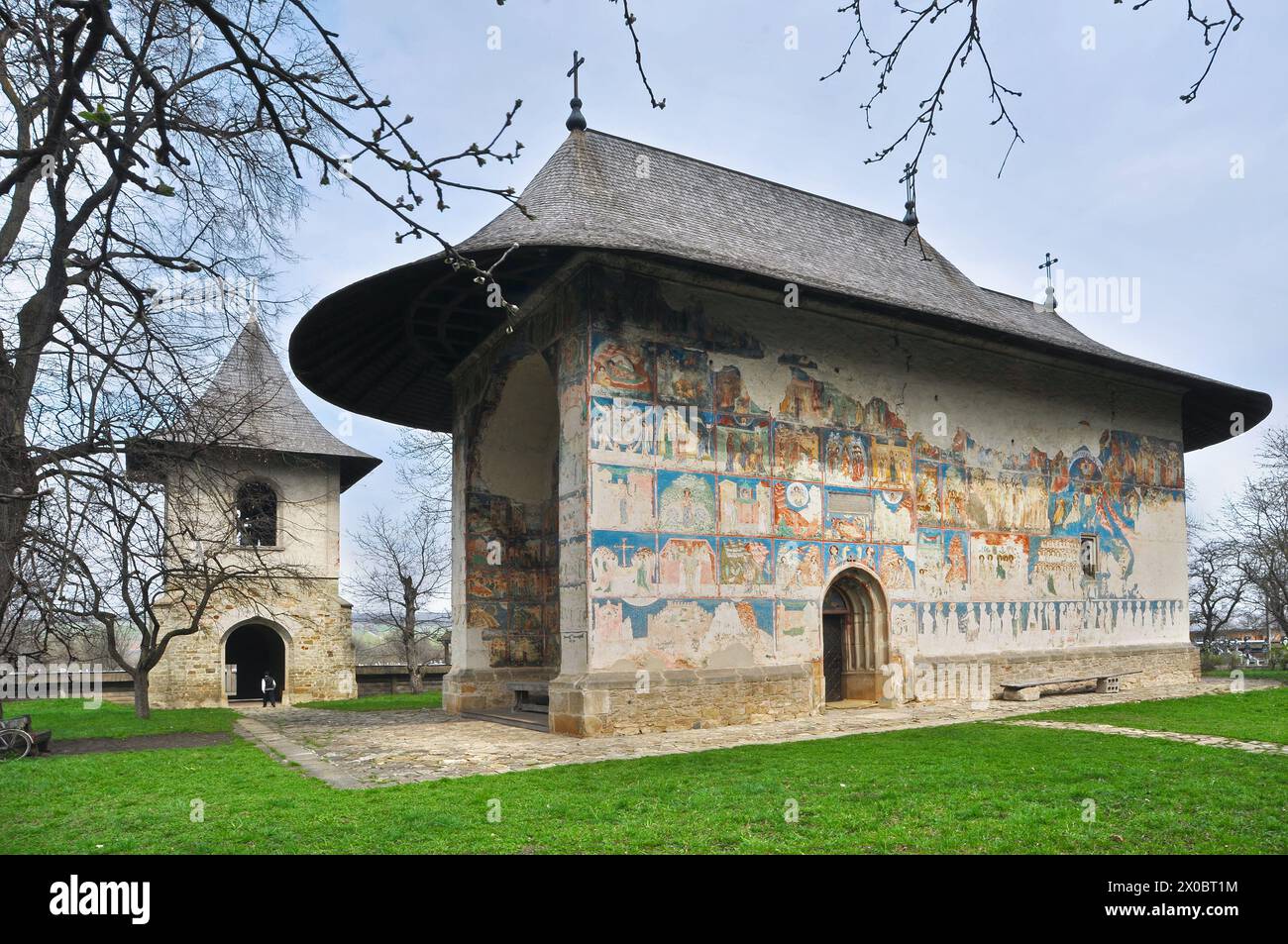 Church of the Beheading of John the Baptist at Arbore monastery ...