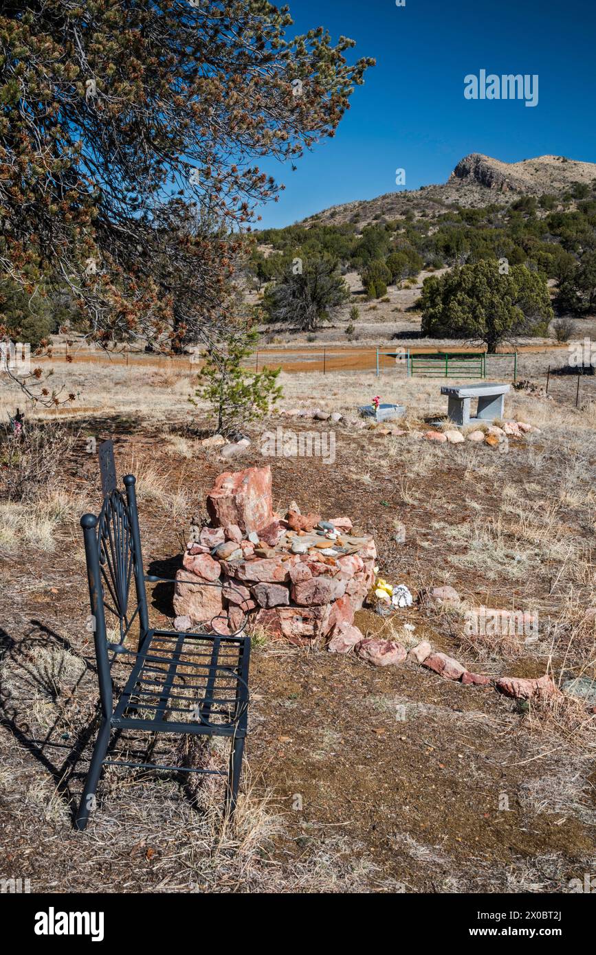 Paradise Cemetery, in Graveyard Canyon near settlement of Paradise ...