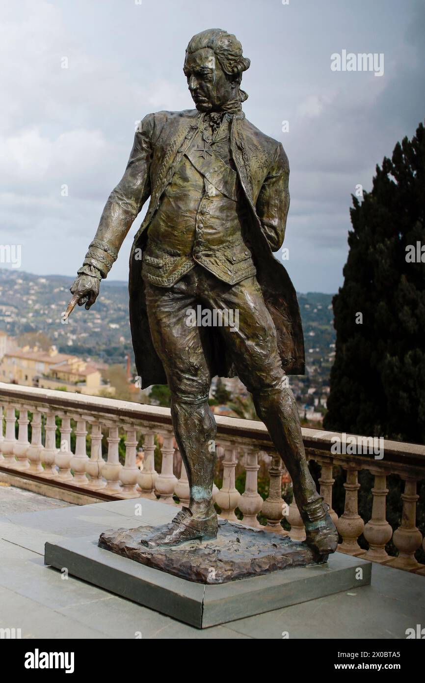 Statue of François Joseph Paul de Grasse, Comte de Grasse, Marquis of ...