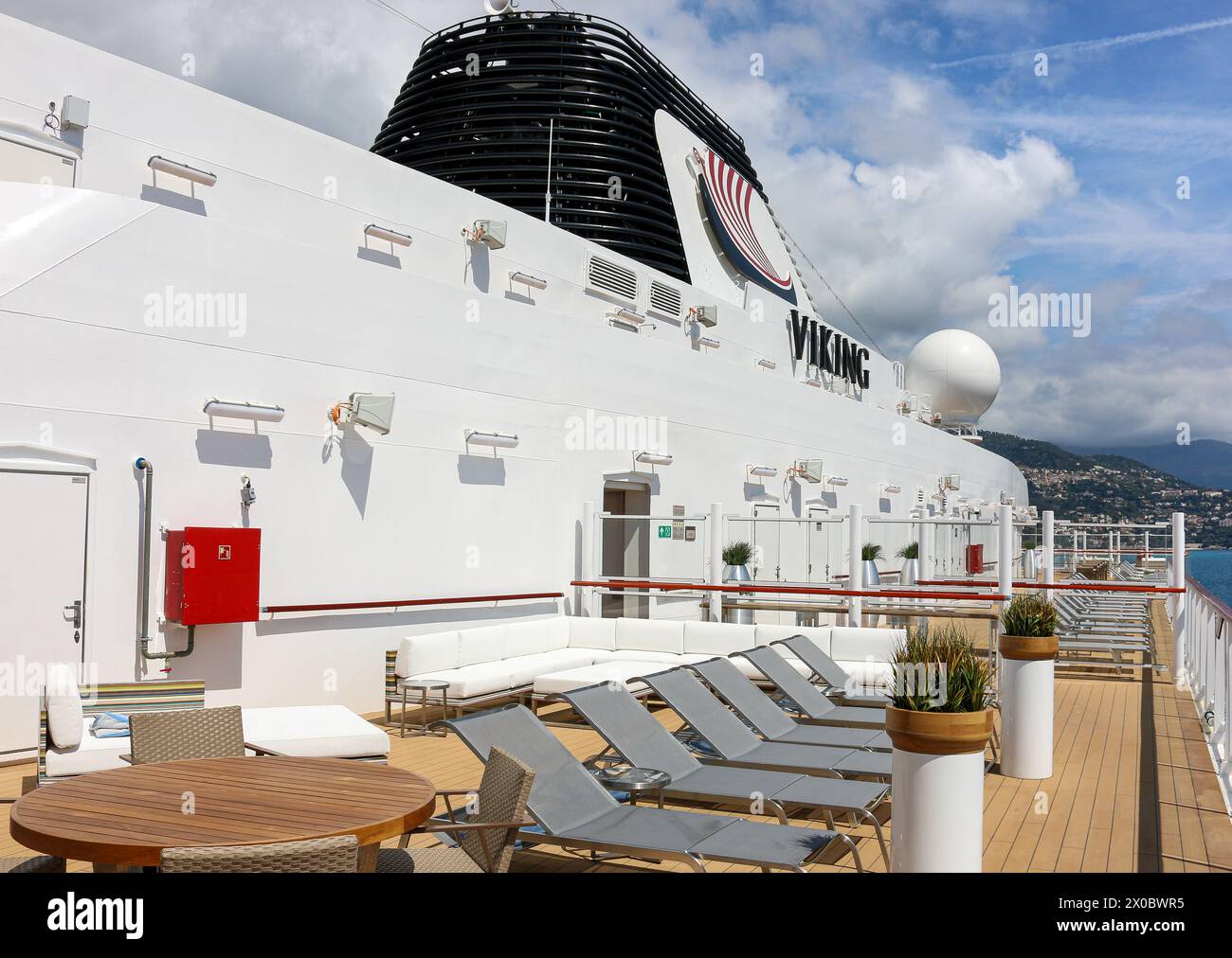 Dubrovnik, Croatia. April 10, 2024: First stop of the season for the ...