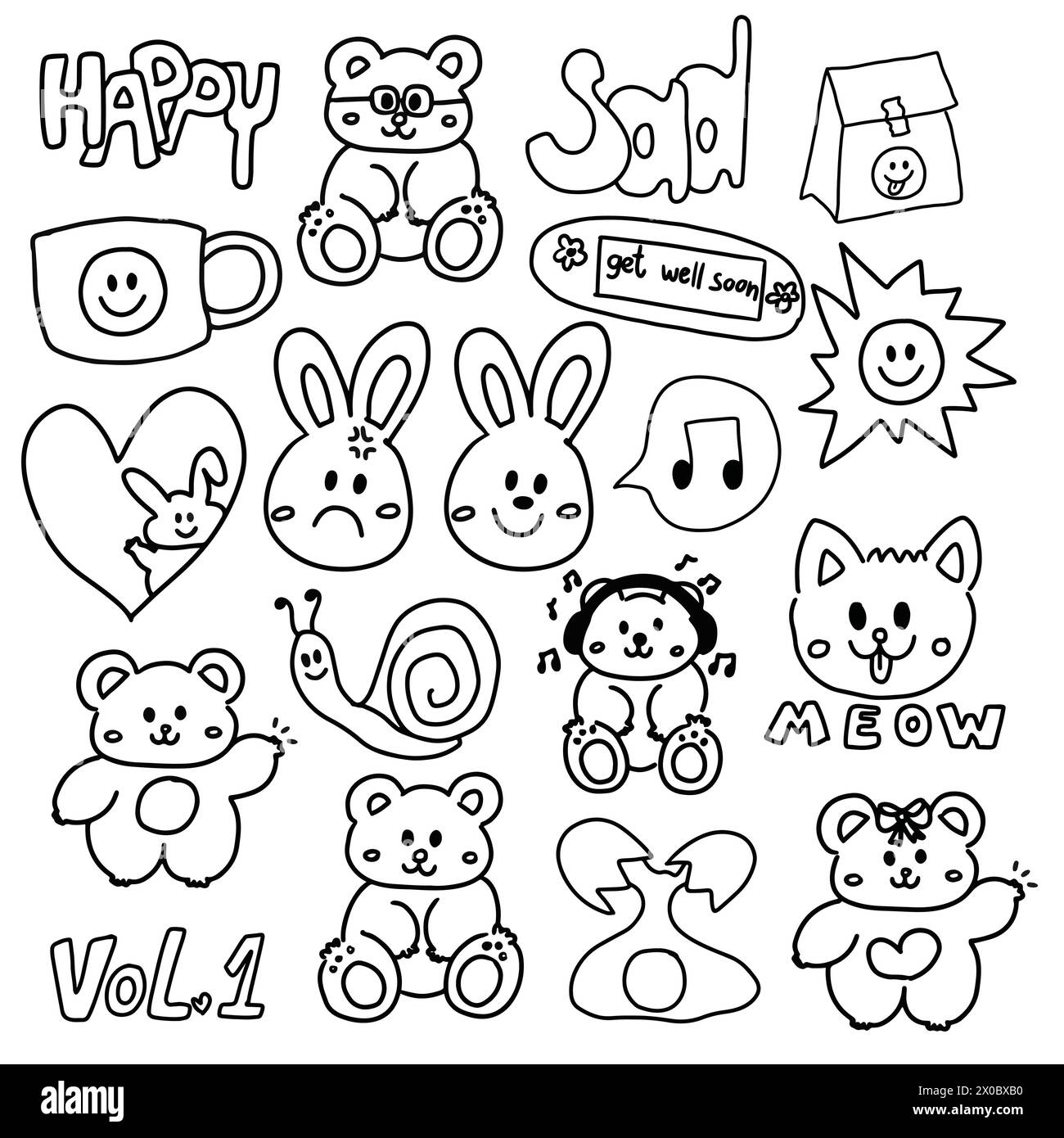 Egg book Stock Vector Images - Alamy