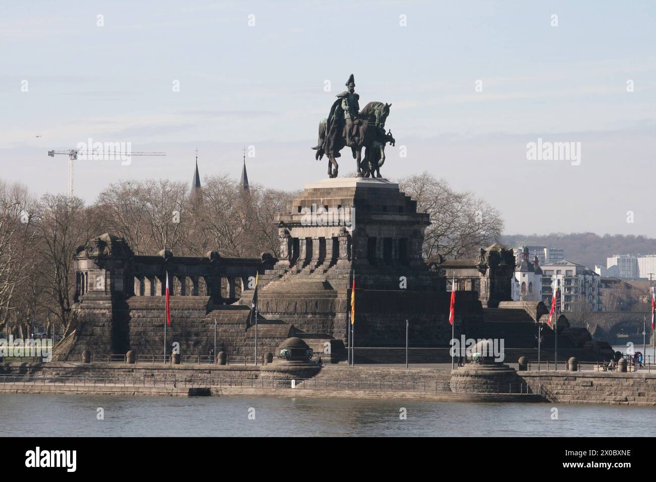 Kaiser-Wilhelm-Denkmal am Deutschen Eck Das Kaiser-Wilhelm-Denkmal am ...