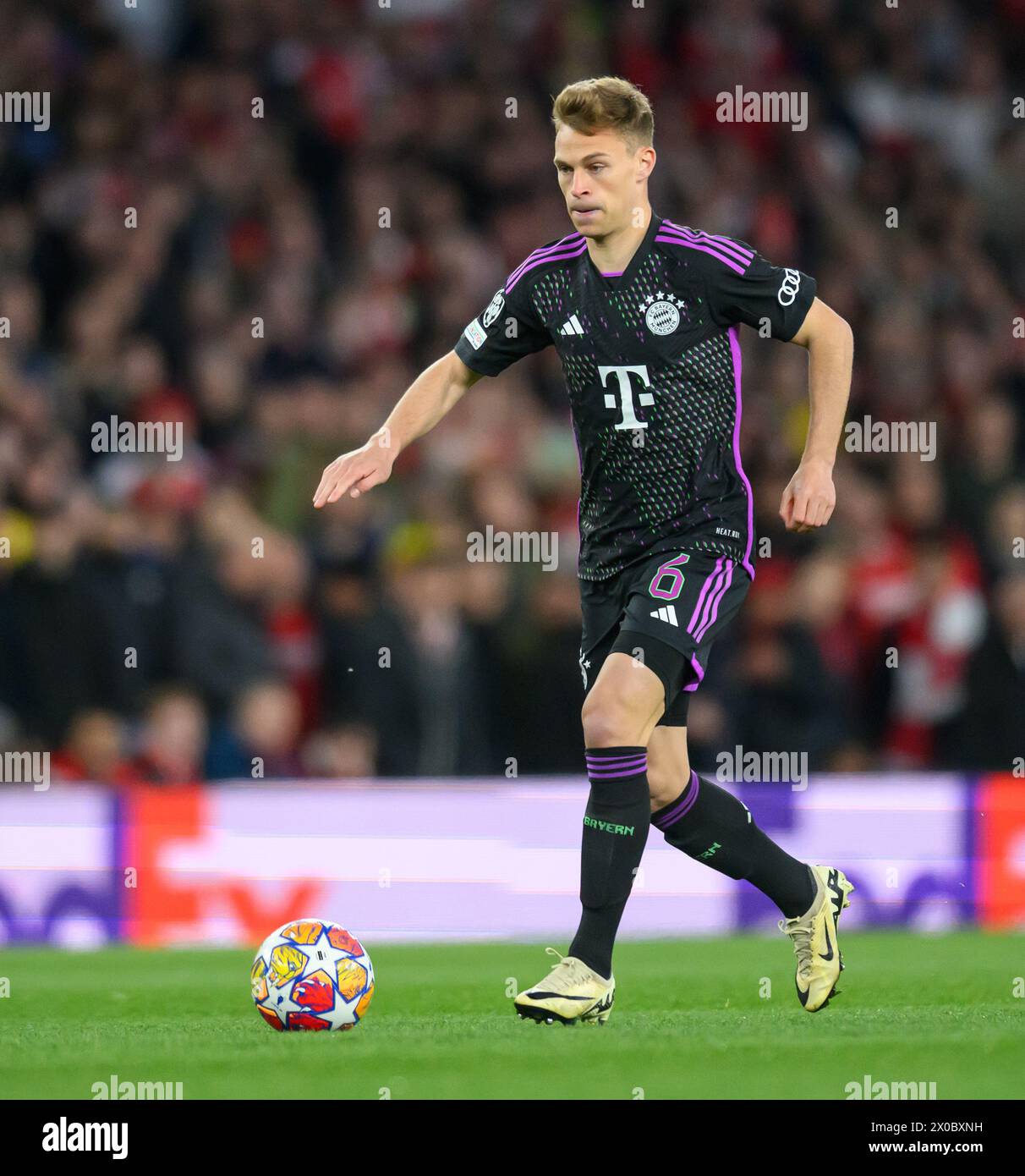 London, UK. 09 Apr 2024 - Arsenal v Bayern Munich - Champions League ...