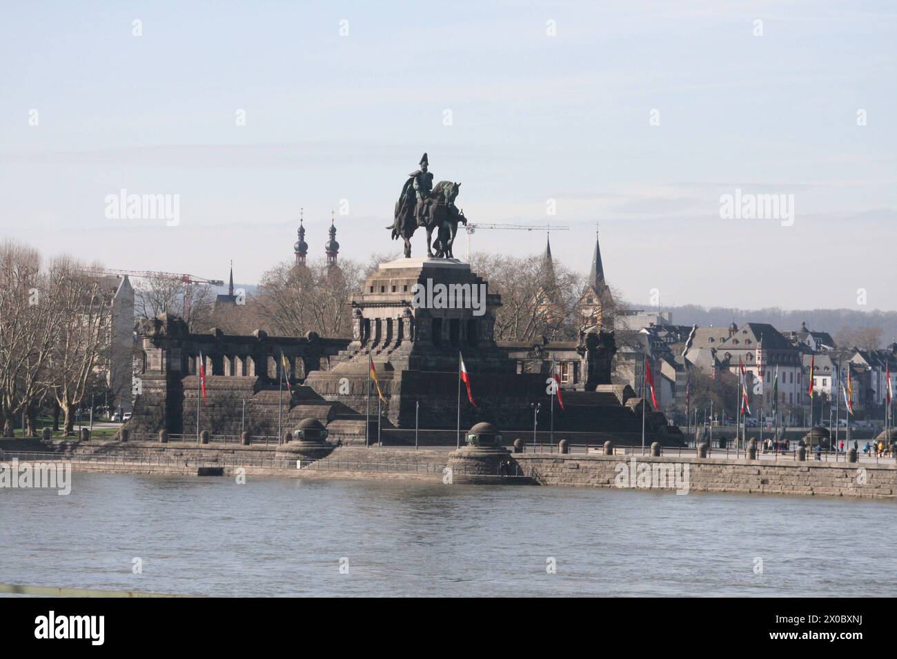 Kaiser-Wilhelm-Denkmal am Deutschen Eck Das Kaiser-Wilhelm-Denkmal am ...