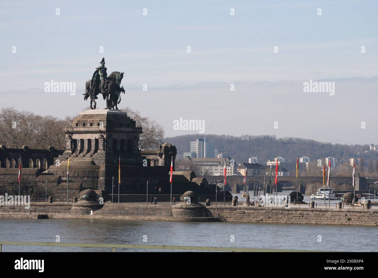 Kaiser-Wilhelm-Denkmal am Deutschen Eck Das Kaiser-Wilhelm-Denkmal am ...