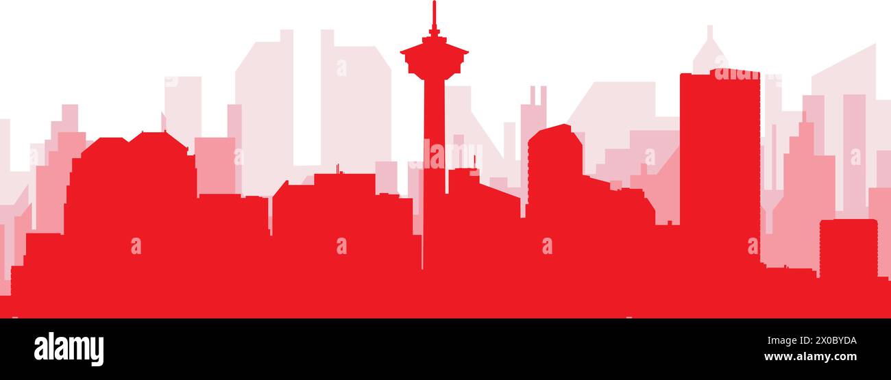 Skyline calgary Stock Vector Images - Alamy