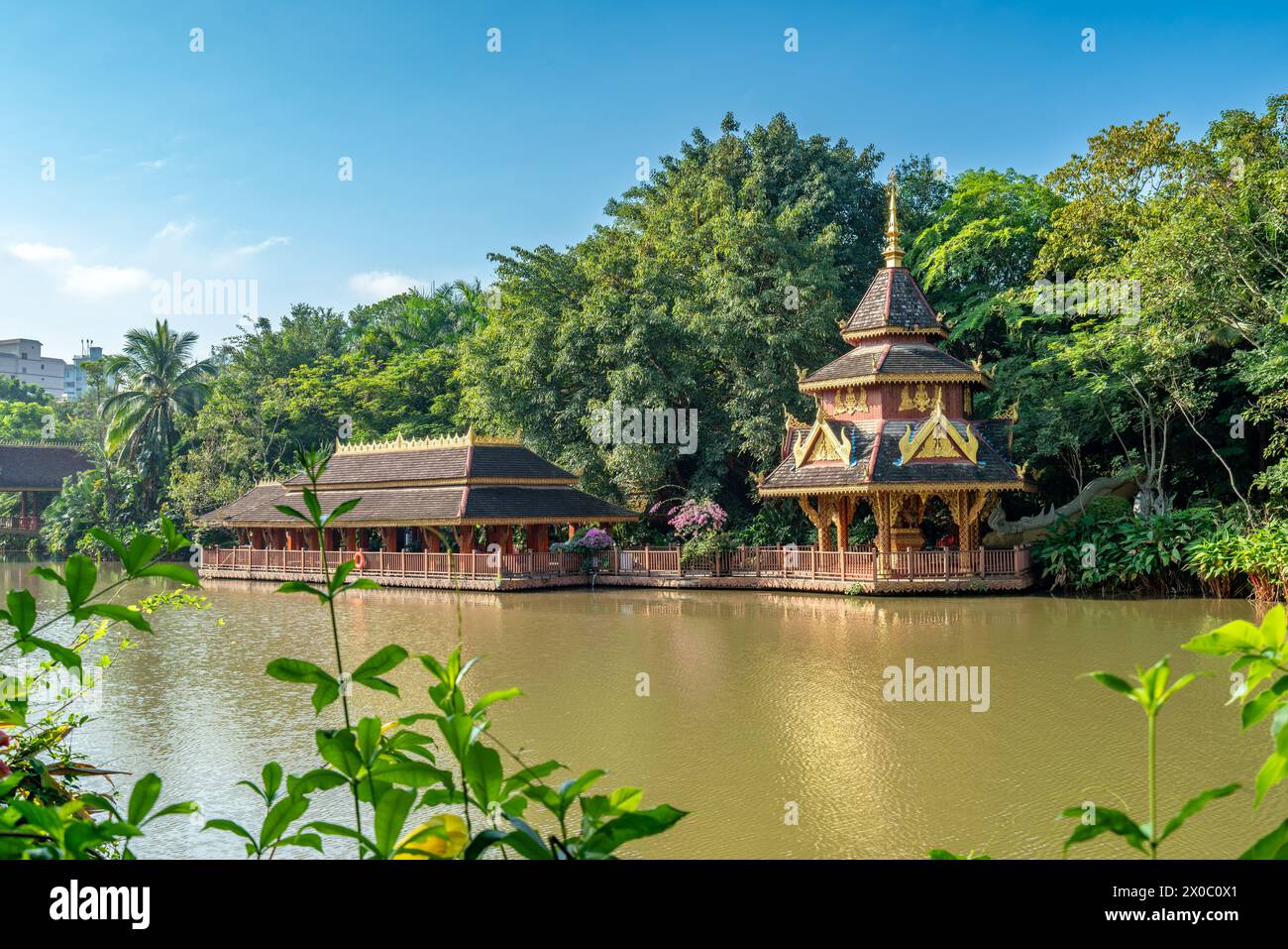 Manting Park is the imperial garden of the Dai King in Xishuangbanna ...