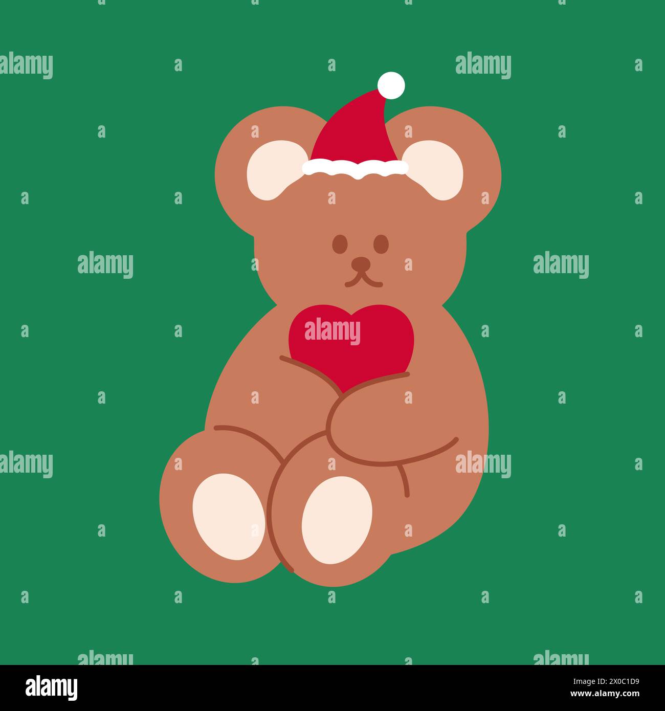 Green background red Stock Vector Images - Alamy