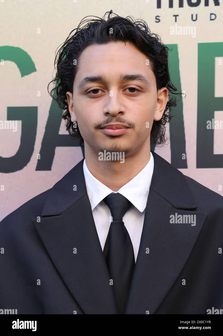 Los Angeles, Ca. 10th Apr, 2024. Gregory Diaz IV at "The Long Game ...