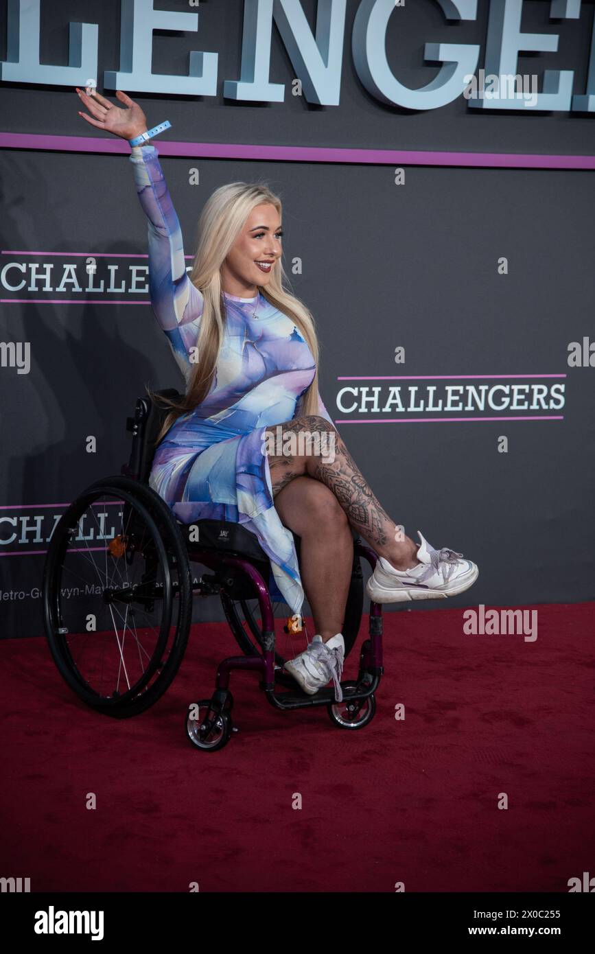 London, UK. 10th Apr, 2024. Ella Middleton attends the UK premiere of ...