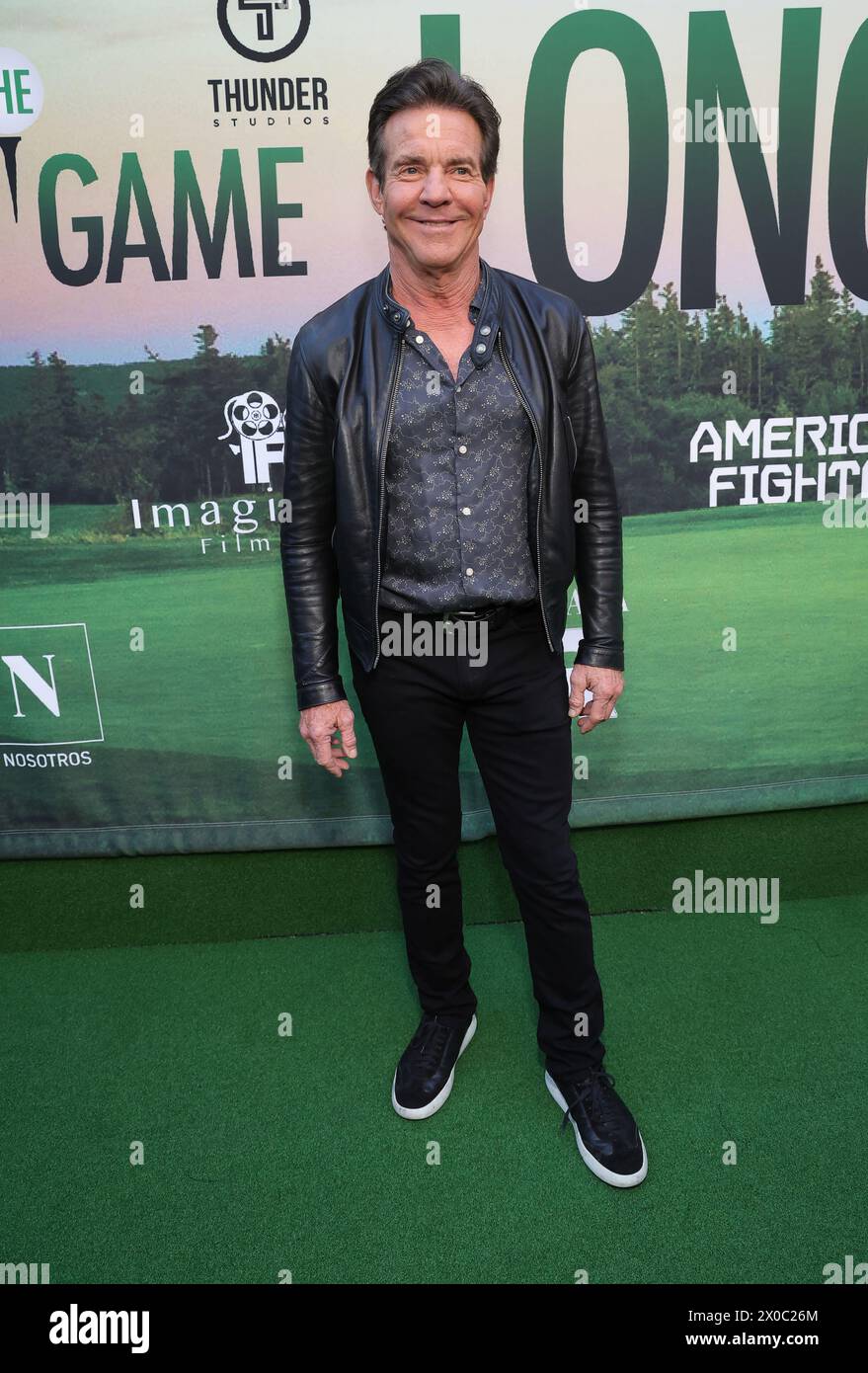 Los Angeles, Ca. 10th Apr, 2024. Dennis Quaid at "The Long Game ...