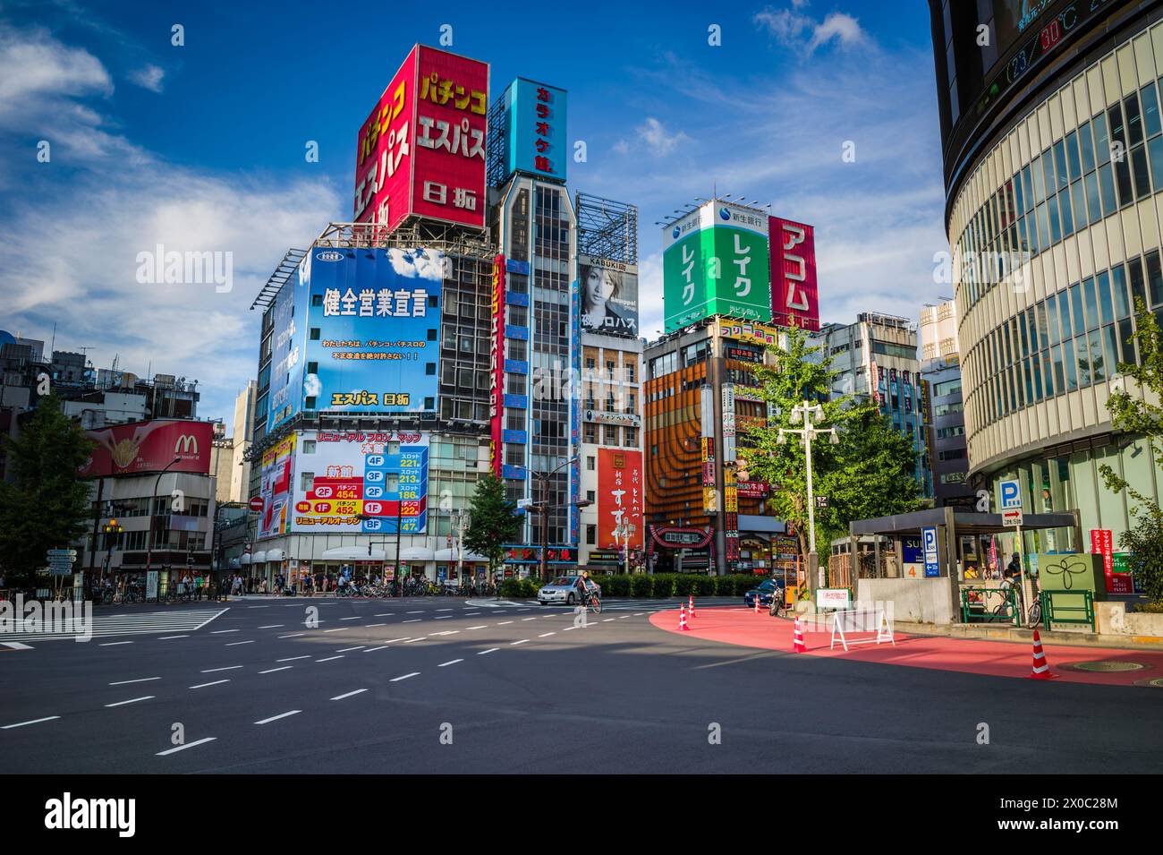 Sunday street closure in Ginza, Tokyo, Japan Stock Photo - Alamy