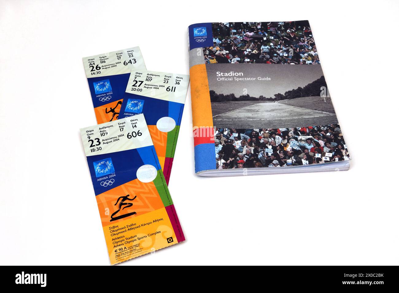 Tickets and Stadion Official Spectators Guide for Athens 2004 Summer ...