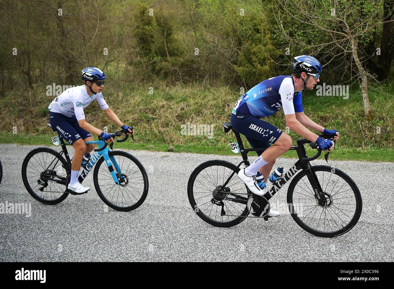 Italia. 11th Apr, 2024. RICCITELLO Matthew USA, GEE Derek CAN (ISRAEL ...