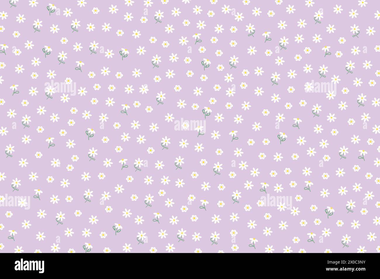 Cute Purple Wallpaper Pattern