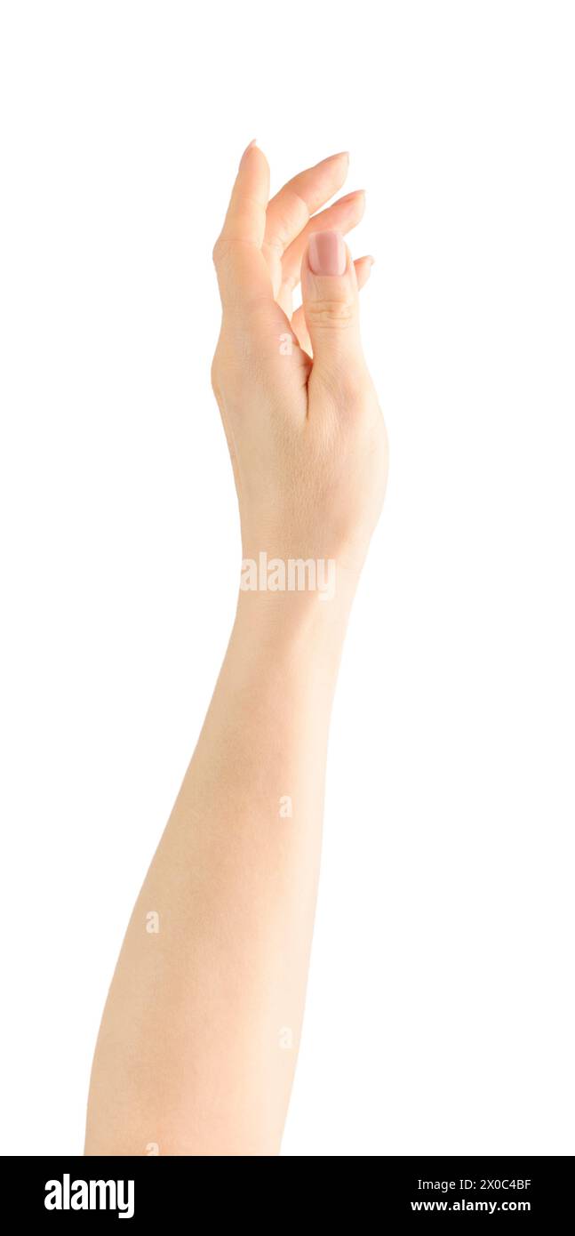 Touch close up female Cut Out Stock Images & Pictures - Alamy