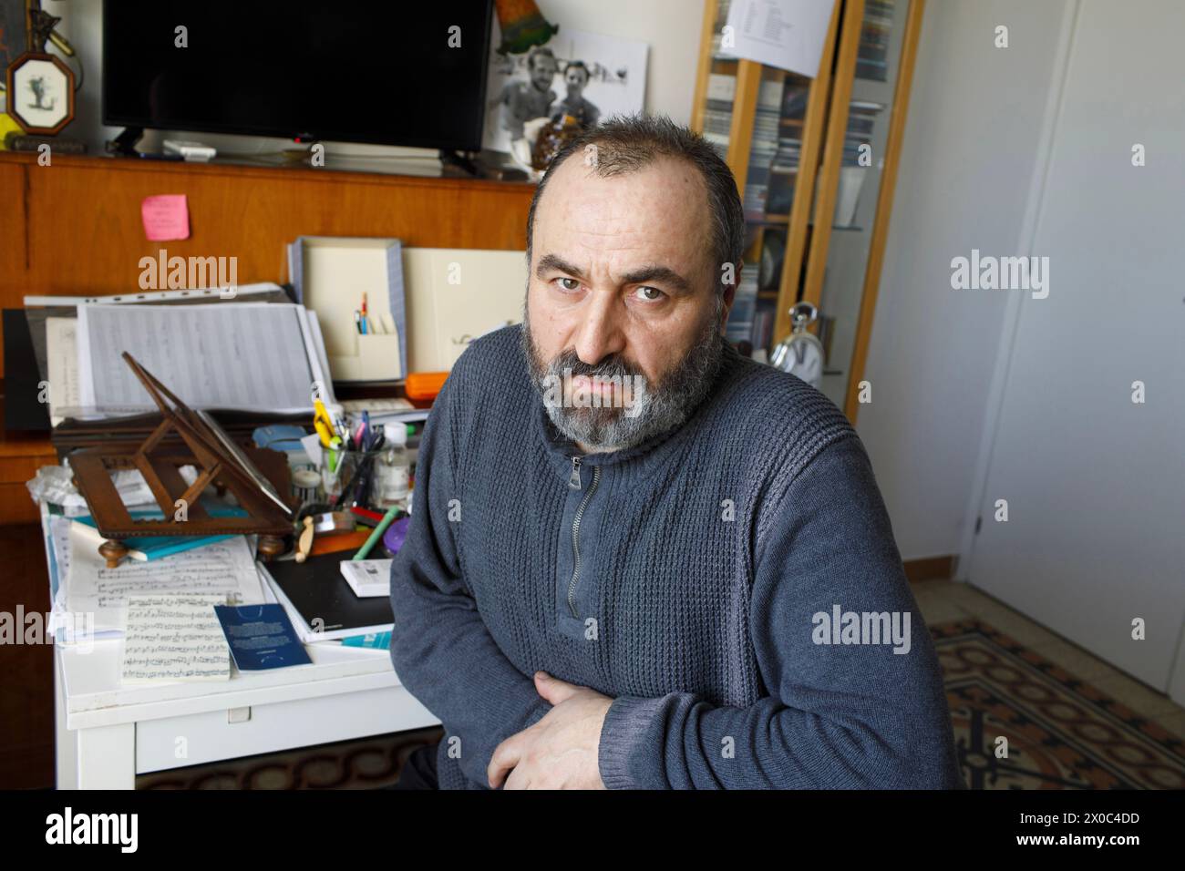 Portrait of Costica Bradatan 13/03/2024 ©Basso Cannarsa/opale.photo ...