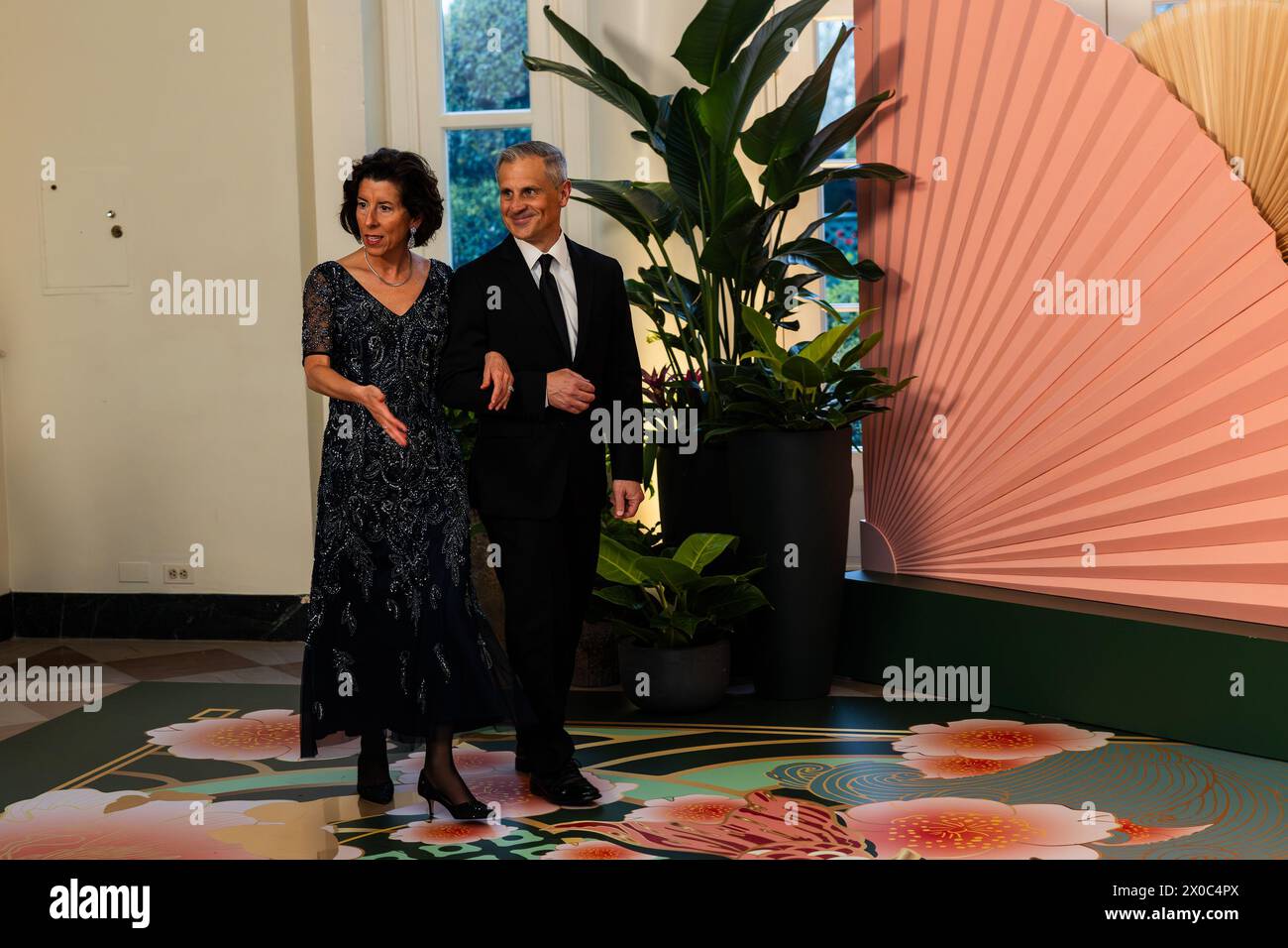 United States Secretary of Commerce Gina Raimondo & Mr. Andy Moffit ...