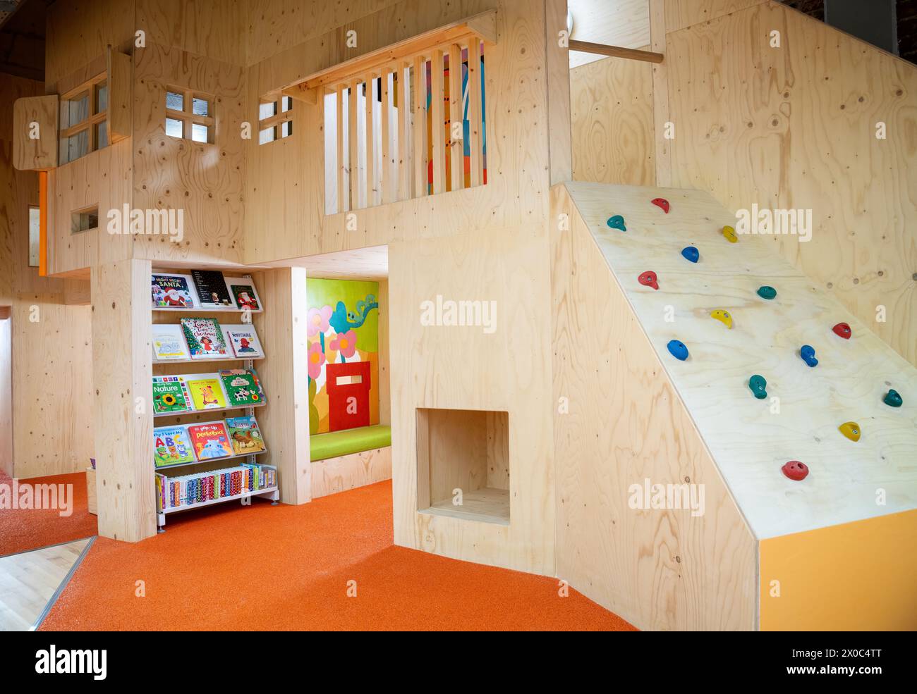 Childrens reading and play area at the Paisley Central Library opened ...