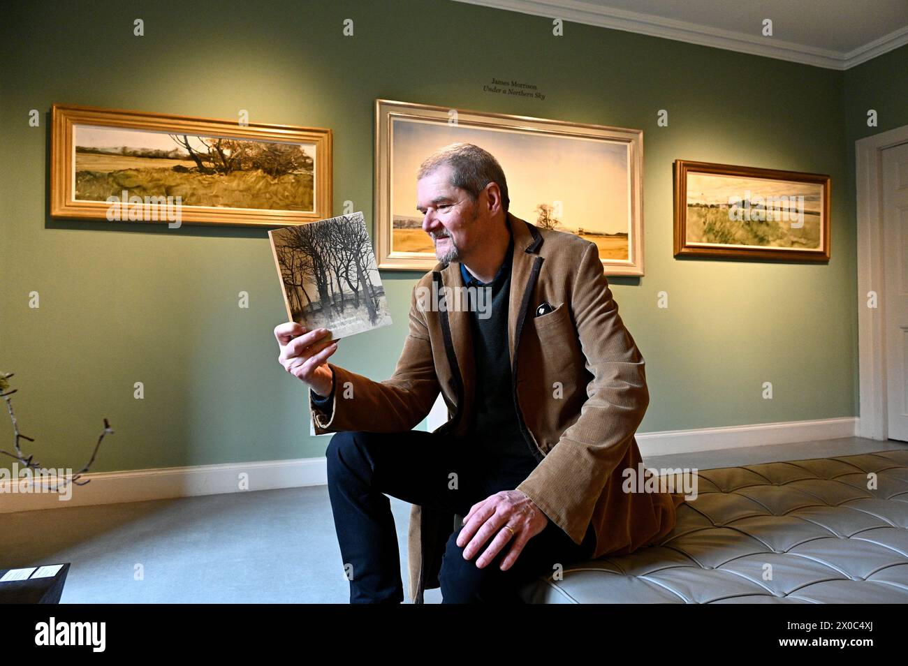 Edinburgh, Scotland, UK. 11th Apr 2024. The Scottish Gallery in Dundas ...