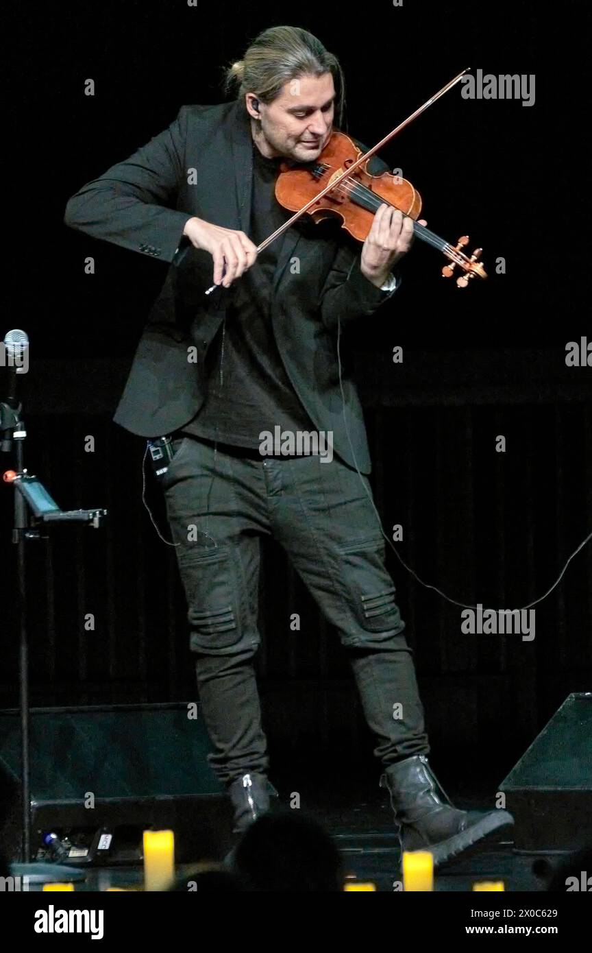 David Garrett vom David Garrett Trio live bei einem Konzert der Iconic -Tour im Kuppelsaal ...