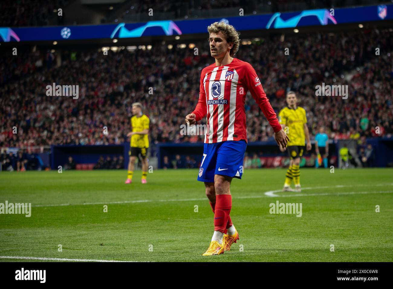 Madrid, Spain. 10th Apr, 2024. Antoine Griezmann, French player of ...