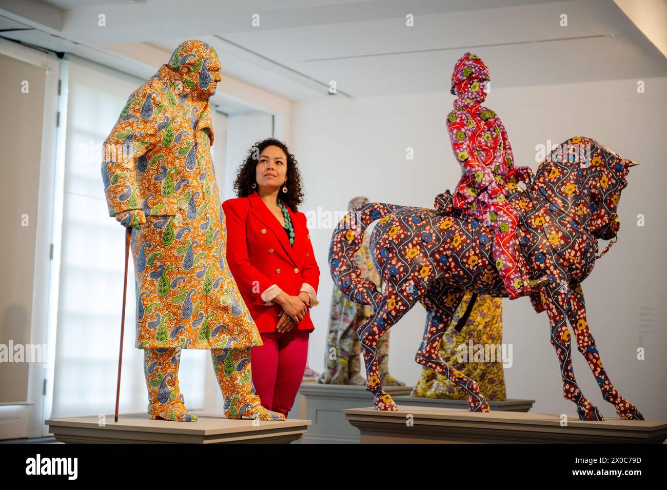London, England, UK. 11th Apr, 2024. Exhibitions Curator TAMSIN HONG ...