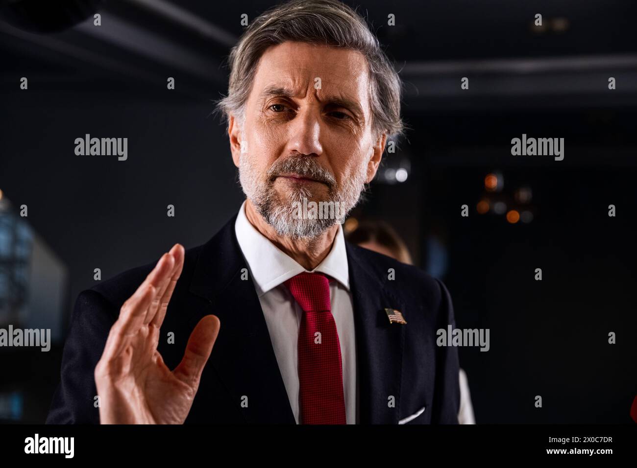 Interview with congressman hi-res stock photography and images - Alamy